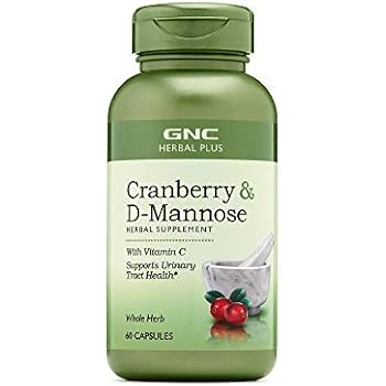 Amazon.com: GNC Herbal Plus Cranberry D-Mannose, 60 capsules: Health ...