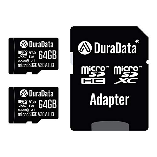 Amplim Micro SD Card 64GB, 2 Pack Extreme High Speed MicroSD Memory Plus Adapter, MicroSDXC U3 ...