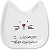 Amazon.com: Pavilion Gift Company Blobby Cat, Cat Spoon Rest "Stir ...