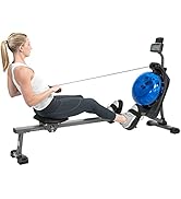 Amazon.com : Sunny Health & Fitness Magnetic Rowing Machine w/ Digital ...