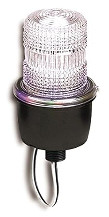 Federal Signal LP3M-120C Streamline Low Profile Strobe Light, Male Pipe ...