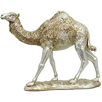Amazon.com: Gold Ceramic Camel Figurine/Home Decorative: Kitchen & Dining