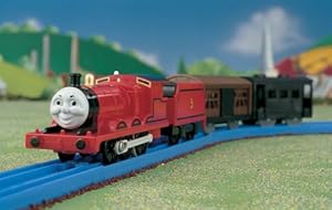 Tomy Thomas Track Master James Train: Amazon.co.uk: Toys & Games