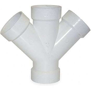 4" DWV PVC Double Wye - Pipe Fittings - Amazon.com