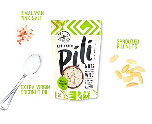 Pili Hunters - The Original Wild Sprouted Pili Nuts (1.85oz Bags, 4 ...
