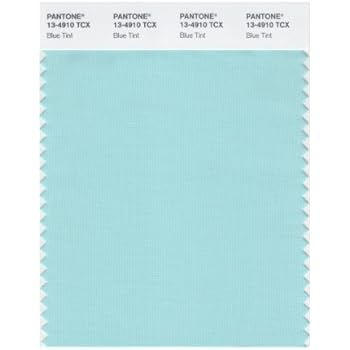 PANTONE Smart 16-4728X Color Swatch Card, Peacock Blue - Wall Decor ...