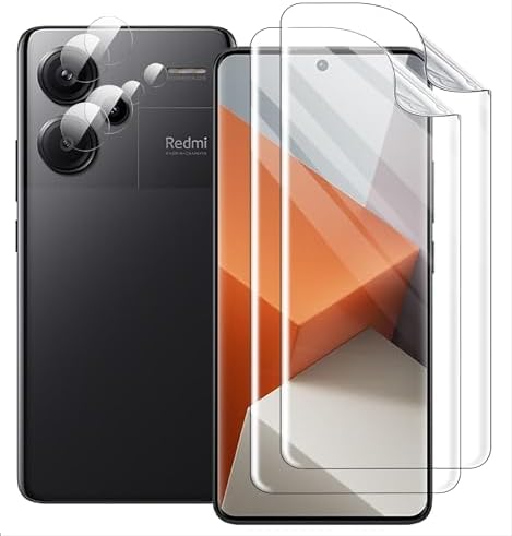 سعر DETUEUA Screen Protector for Xiaomi Redmi Note 13 Pro Plus, [2+2 ...