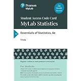 Amazon.com: Essentials of Statistics -- MyLab Statistics with Pearson eText Access Code ...