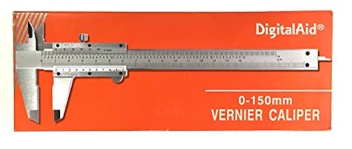 Professional Quality Stainless Steel Vernier Caliper. Non-Digital ...