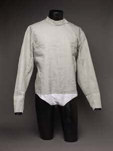 Amazon.com : Right Handed Stainless Steel front zip fencing sabre lame ...