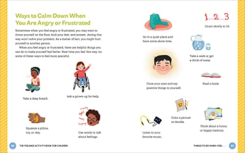 The Feelings Activity Book for Children: 50 Activities to Identify ...