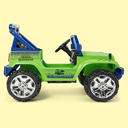 Kid Trax 4x4 Tracker Electric Ride On Toy, 3-5 Years Old, 6 Volt, Max ...