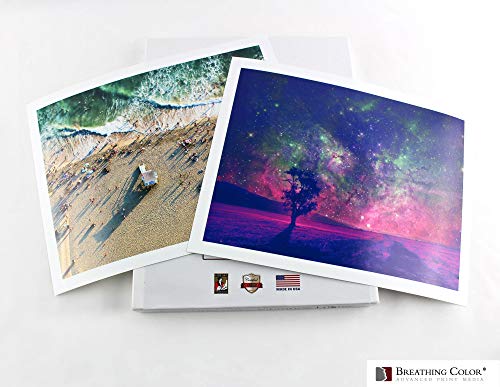 Vibrance Luster Photo Printer Paper 10 mil 255 gsm Luster Finish ...