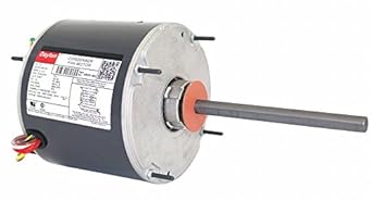 Condenser Fan Motor, 1/3 HP, 1075 RPM, 60Hz: Electric Fan Motors ...