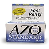 Amazon.com: AZO Standard Max Strength 12 Tablets: Health & Personal Care