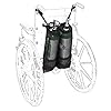 MODELSS BagsBackpack Stand Bag, Portable Walker Carrier Oxygen Tank Bag ...