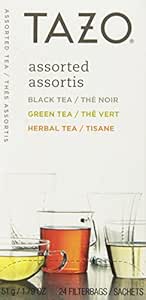Amazon.com : Tazo Products - Tazo - Assorted Tea Bags, Three Each ...
