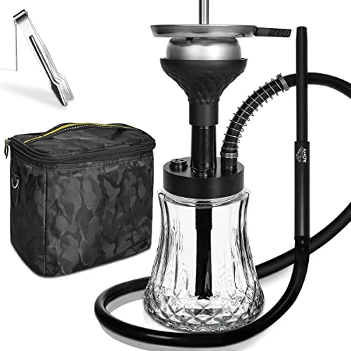 Mini Hookah Set with Travel Case, Portable Small Shisha to go with ...