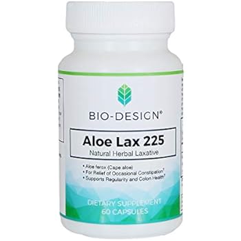 Amazon.com: BIO-DESIGN Aloe Lax 225 180 Capsules: Health & Personal Care