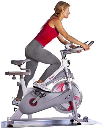 Sunny Health & Fitness Premium Indoor Cycling Exercise Bike, 40 LB ...