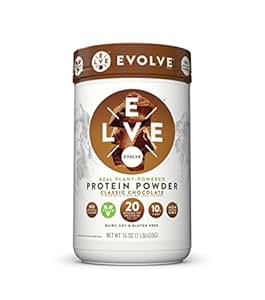 Amazon.com: Evolve Protein Powder, Classic Chocolate, 20g Protein, 1 Lb ...