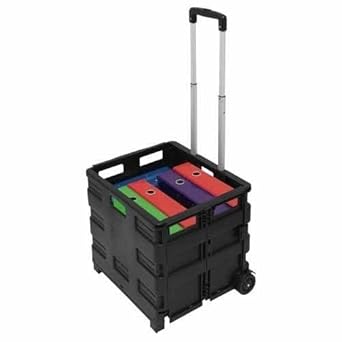 Pack n Roll Multi Use Folding Crate / Trolley: Amazon.co.uk: Business ...
