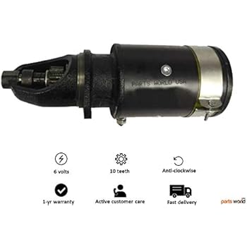 Amazon.com: R3682 - Tractor Starter Switch Push Button for Ford, IH ...