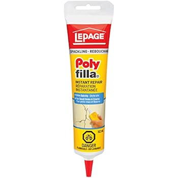 LePage Poly Filla Instant Repair Spackling Compound, 300ml (1714232 ...