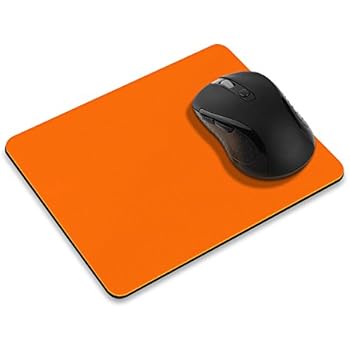 Amazon.com : 3dRose LLC Bright Orange - Mouse Pad (mp_5051_1) : Oange ...