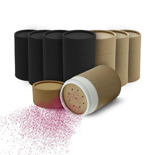 UTILE Powder Shaker Paperboard Cardboard 2 Oz Kraft Cylinder Tube with ...