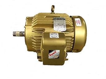 Baldor Electric EM3774T 215T Frame TEFC General Purpose Motor with M13F ...