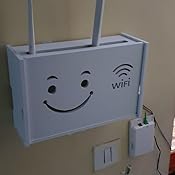 Ss Arts Engineered Wood Wall Mount WiFi Router Stand/Rack: Amazon.in ...