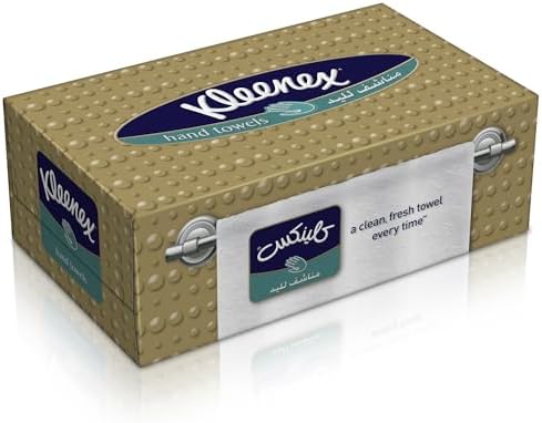 Kleenex Hand Towel, 1 Box x 90 Sheets, Disposable Towel Tissue for ...