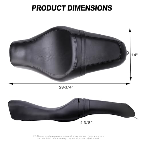 Motorcycle Driver Passenger Two Up Seat For Davidson Sportster 883 1200 ...