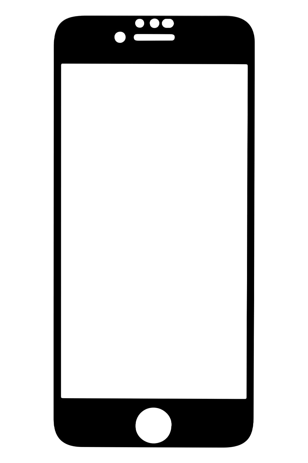 Mua iFace iPhone SE (3rd / 2nd generation)/8/7/6s/6, glass film, round edge screen protector ...