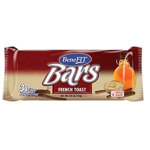 Readi Bake Benefit Bar French Toast, 2.5 Ounce -- 48 per case.: Amazon ...