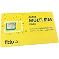 Fido Multi Sim Card : Amazon.ca: Electronics