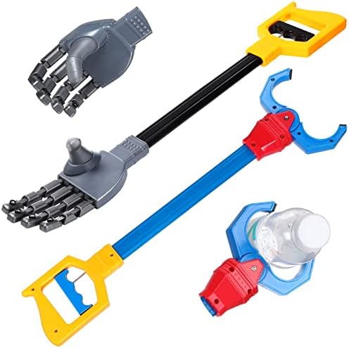 HyDren 2 Pcs Interactive Toy Grabber Robot Hand and Robotic Claw ...