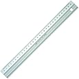 Linex 30cm Hobby Cutting Ruler - Silver: Amazon.co.uk: Office Products