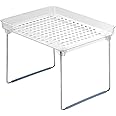 Amazon.com: madesmart Small Stackable Storage Shelf for Cabinets or ...