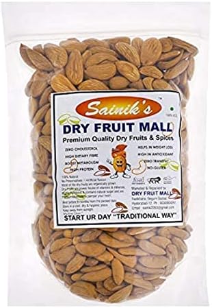 Selected & Hand Picked Irani Mamra Giri Irani Almond Mamra Badam-250 GR ...