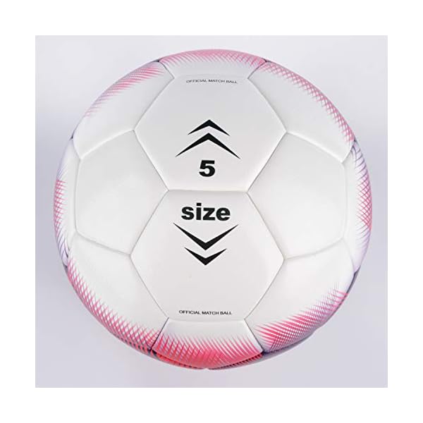 SHOKE Soccer Ball Size 5 Official Size Soccer Ball Thermal Bonded ...
