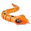 Robo Alive Slithering Snake Battery-Powered Robotic Toy by ZURU, Orange ...