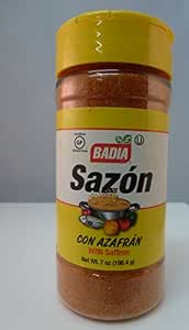 Amazon.com : Badia Sazon With Saffron, 7 Oz : Grocery & Gourmet Food