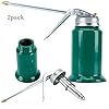 2Pack 250ml Hand Pump Oiler Can, Pistol Oiler Can with Straight Spouts ...