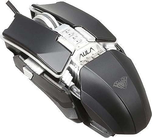 سعر Aula USB Wired Optical Gaming Mouse (4800DPI, H508,7 Buttons) فى ...