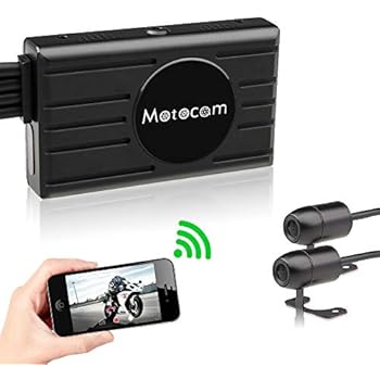Amazon.com : Motorcycle Recording Camera System by HaloCam, 1080P Dual ...