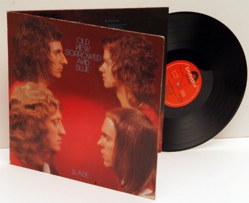 Buy SLADE old new borrowed and blue. First UK pressing 1974 on polydor ...
