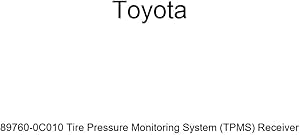 Toyota 89760-0C010 Tire Pressure Monitoring System (TPMS) Receiver: Buy ...