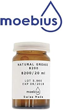 Amazon.com: Moebius 8200 Mainspring Barrel Watch Oil 20 ml Swiss ...